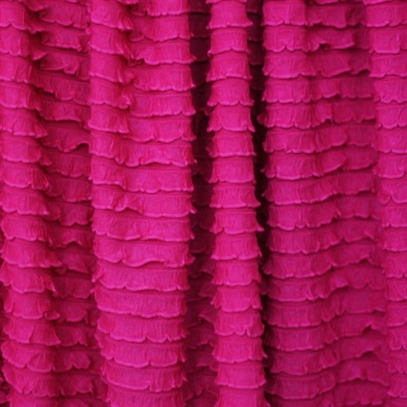 Other | Wild Pink Ruffles Are Fun And Bright In A Hot Pink Color ...